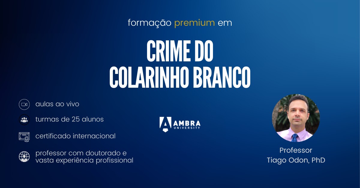 Formação em Crime do Colarinho Branco - Lista de Espera - Ambra University